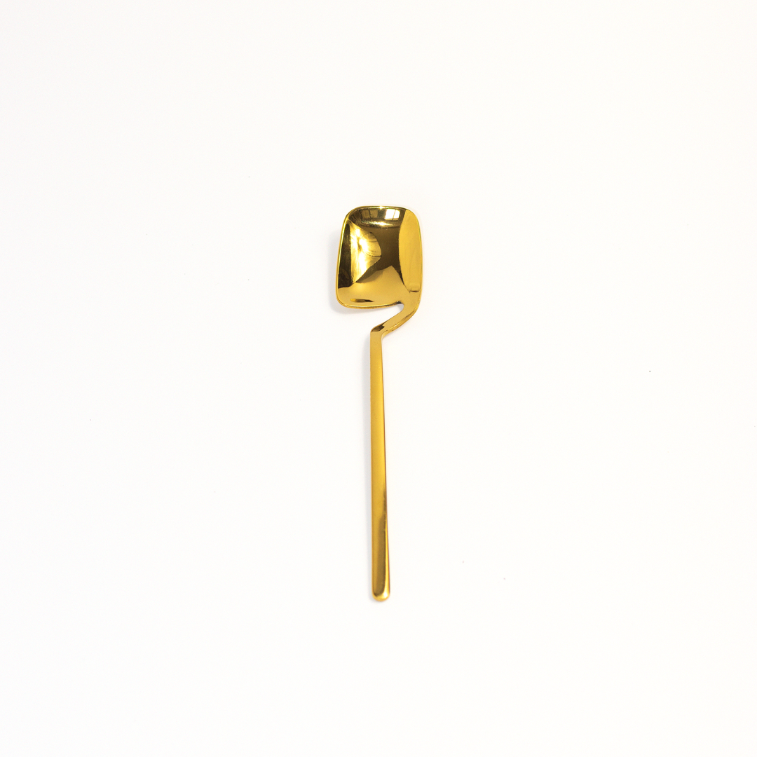 Elegance In Gold Teaspoon – So Wealth-Tea